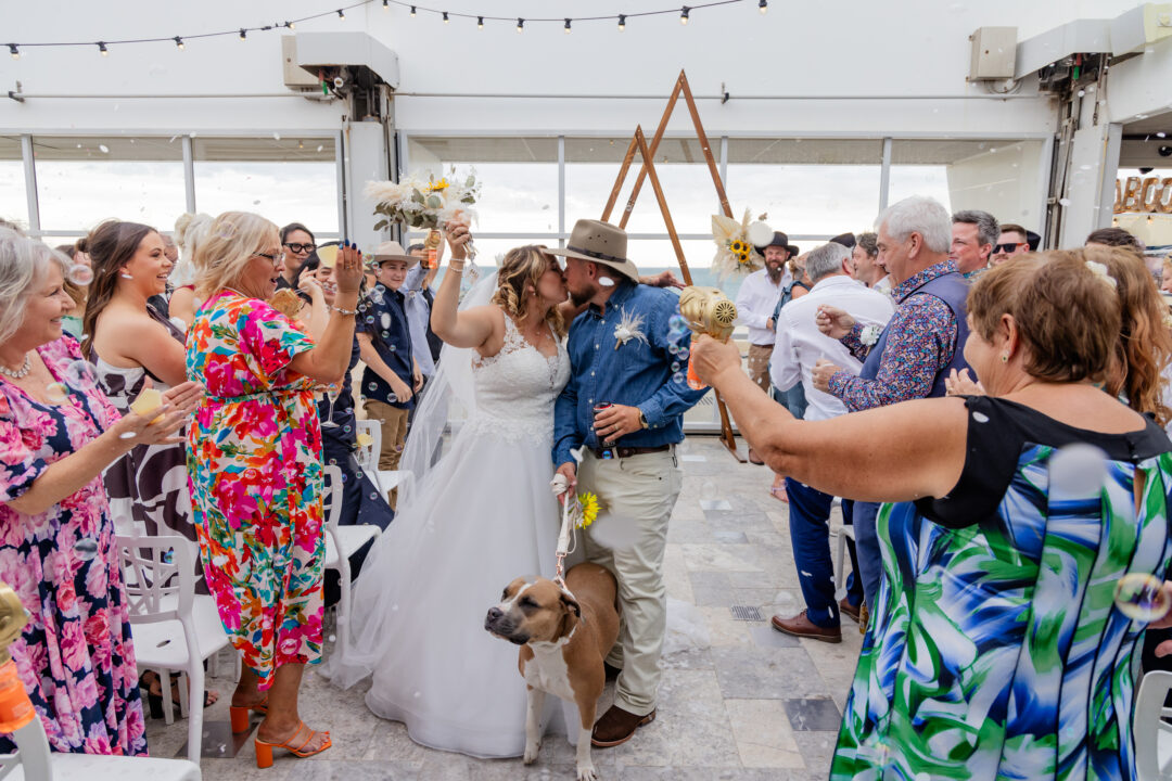 Robyn and Tommy's Wedding at City Beach SLSC in Perth, Australia
