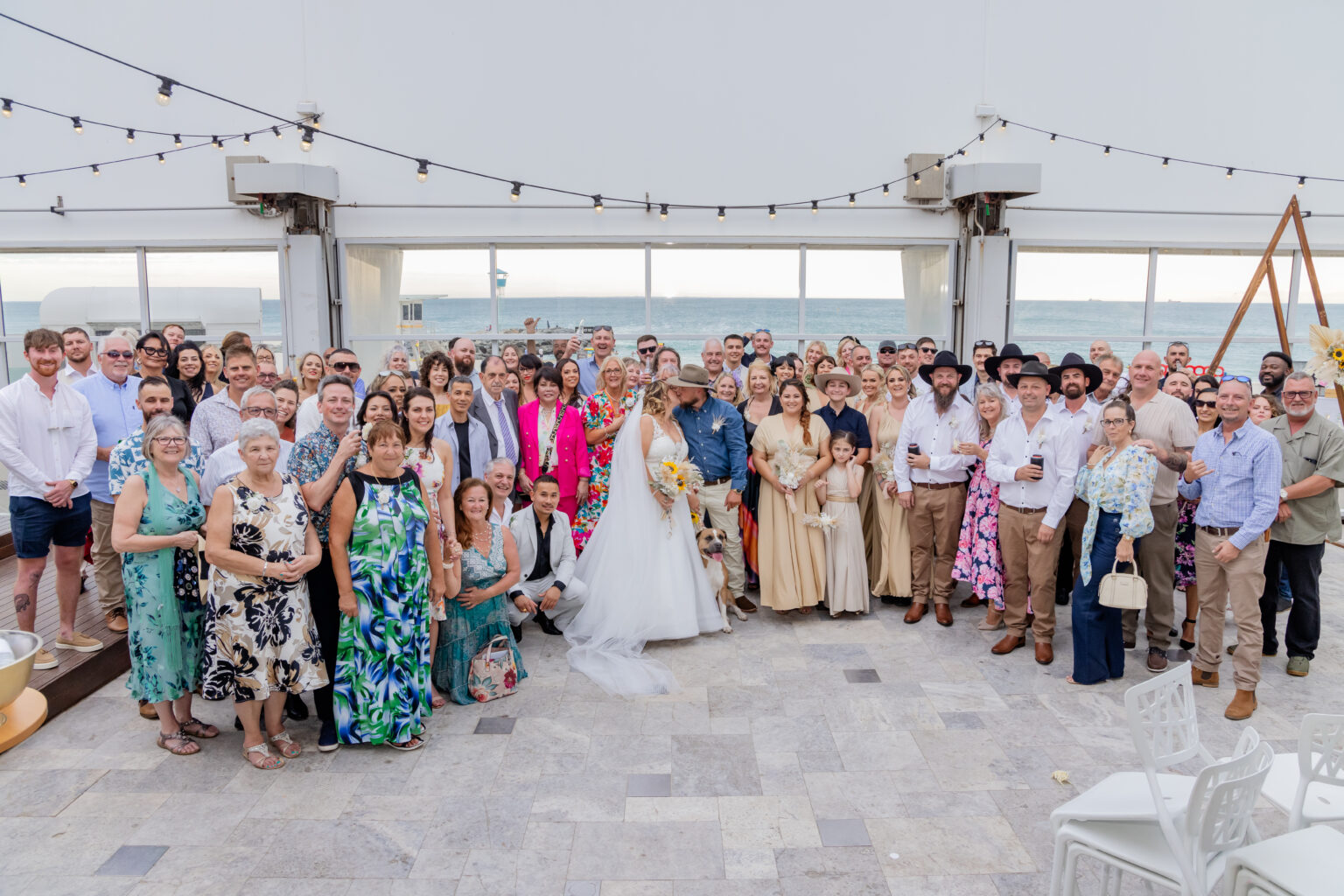 Robyn and Tommy's Wedding at City Beach SLSC in Perth, Australia