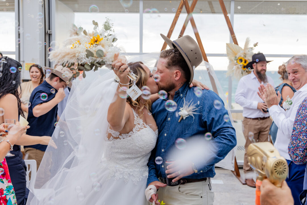 Robyn and Tommy's Wedding at City Beach SLSC in Perth, Australia