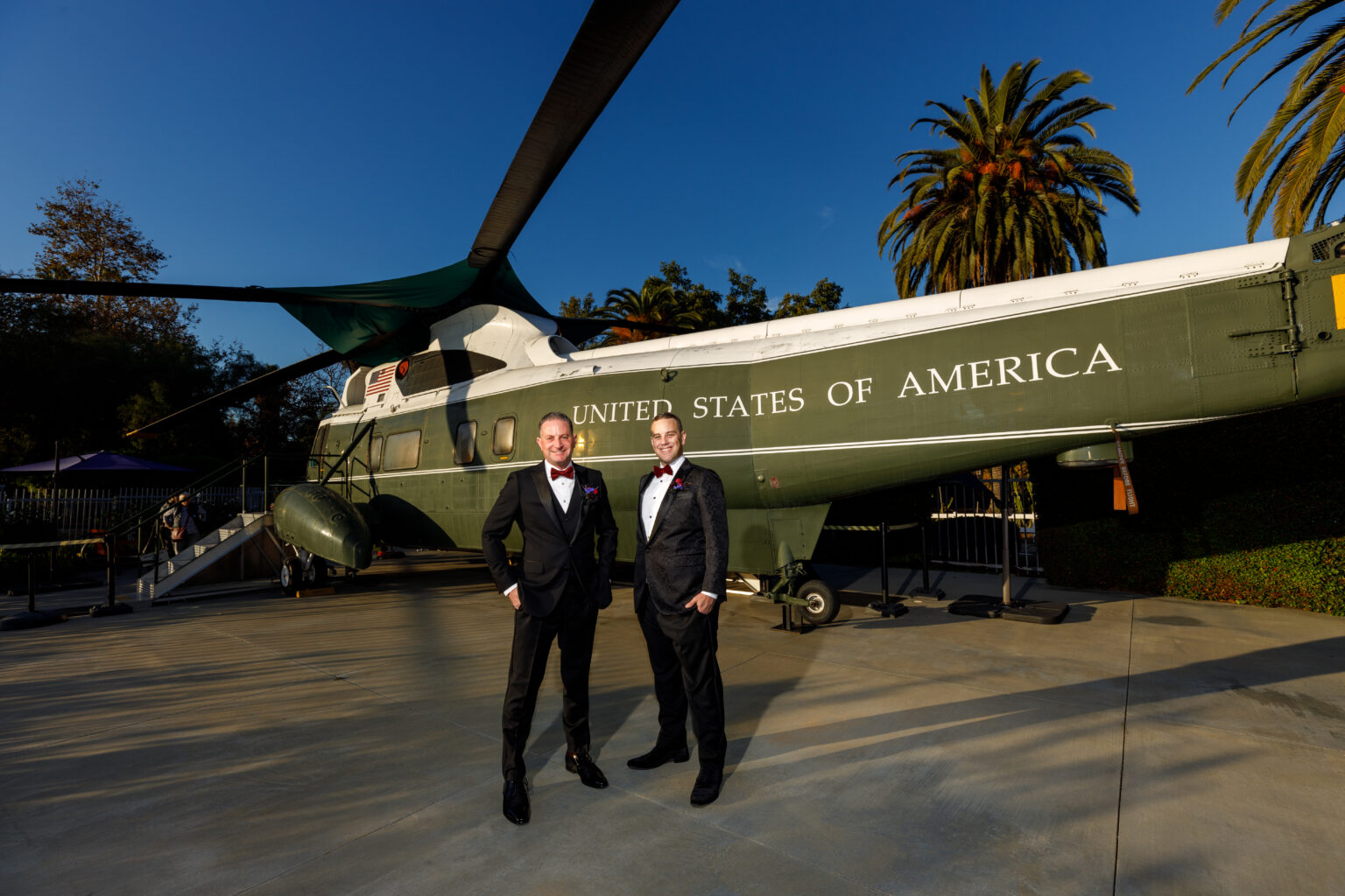 Mark and Joshua's Wedding at The Richard Nixon Presidential Library and Museum in Yorba Linda ...