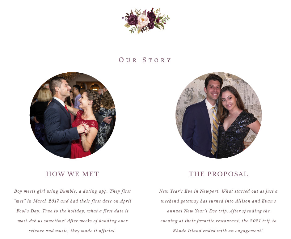 7 Creative Wedding Website Examples from Real Couples