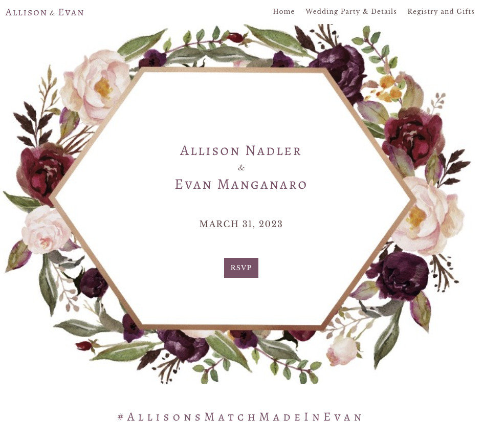 7 Creative Wedding Website Examples from Real Couples