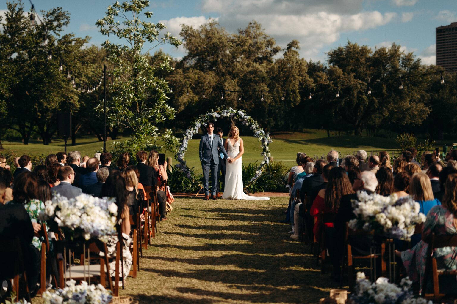 Kelly and David's Wedding at Lott Hall in Houston, Texas