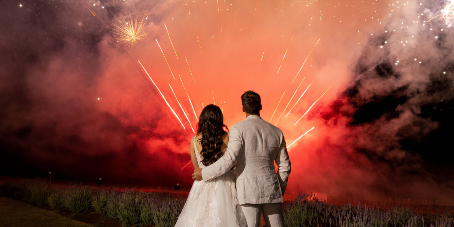 Olivia and Jake's Wedding at the Kooroomba Vineyards and Lavender Farm