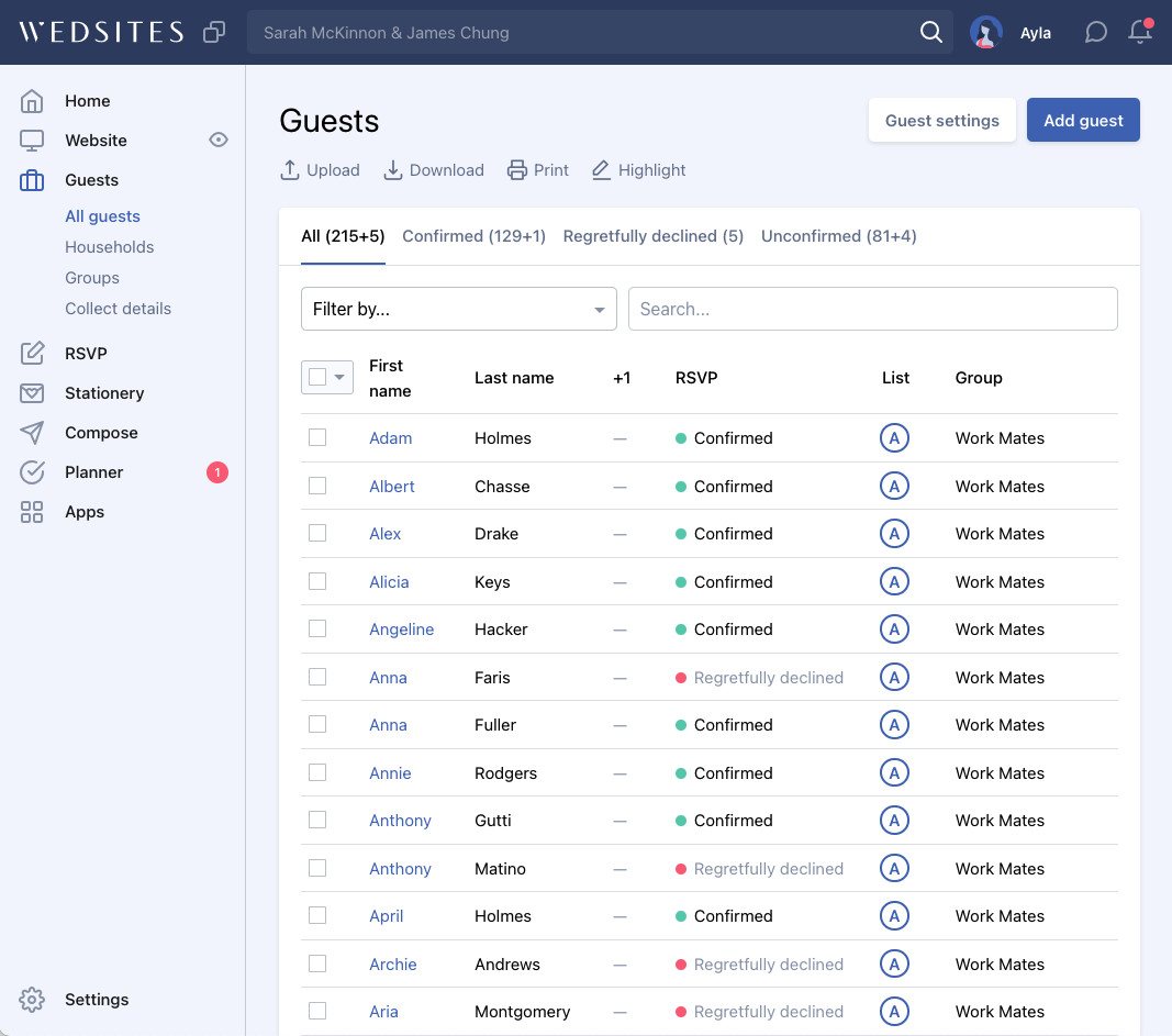 How to Use an Online Wedding Planner to Streamline Your Wedding Planning