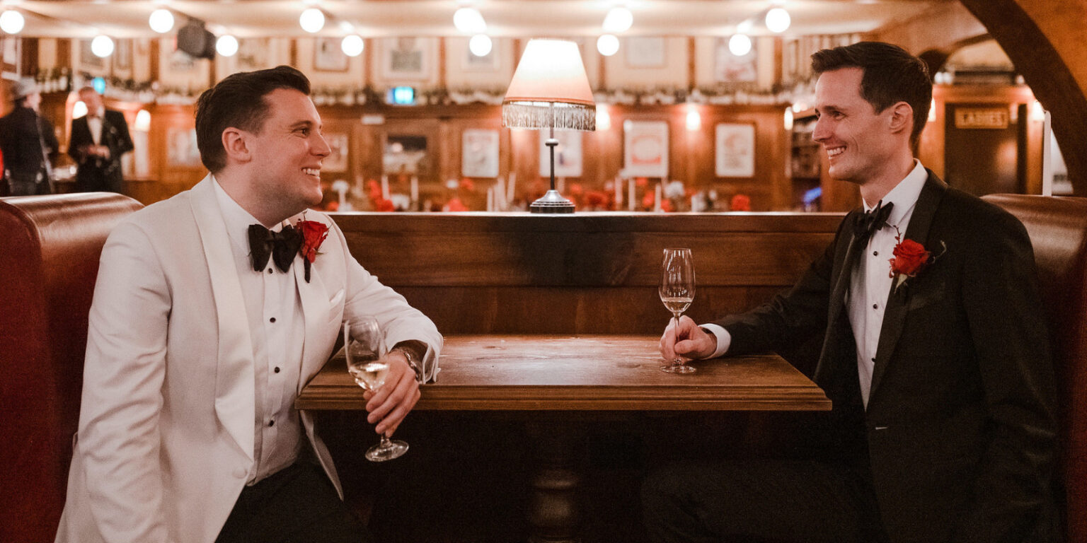 Fraser and Luke's Wedding at Restaurant Hubert