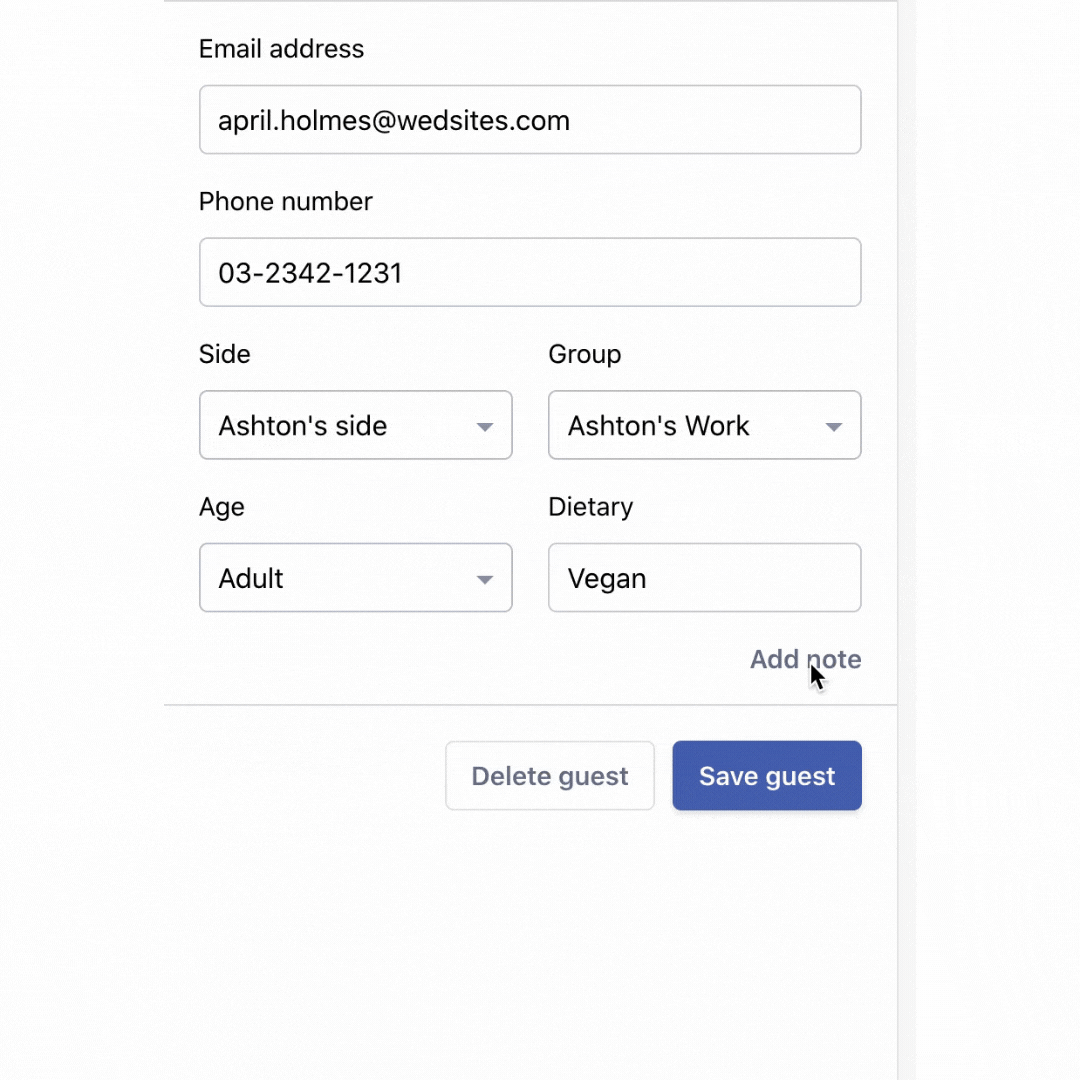 wedding-guest-list-notes - WedSites Blog