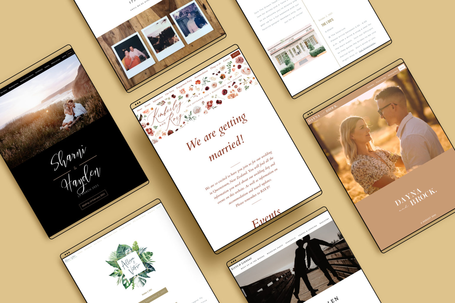5 Creative Wedding Website Examples to Inspire You