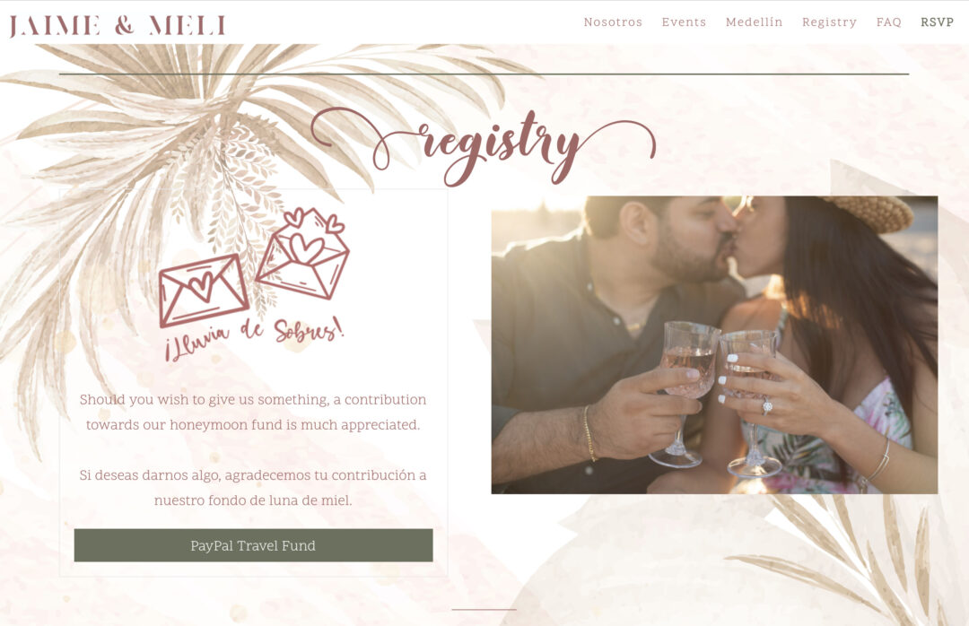 wedsites.com-Jamie-and-Meli-custom-wedding-website-example-registry ...