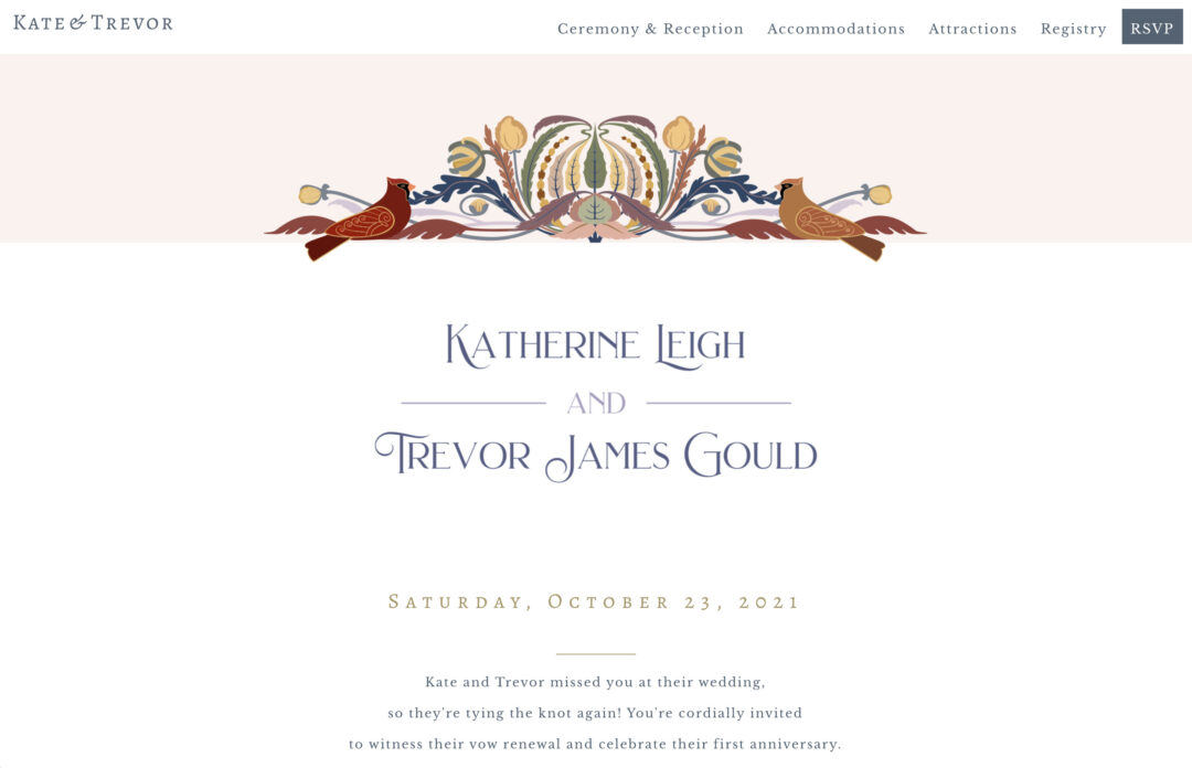 wedsites.com-Kate-and-Trevor-custom-wedding-website-example - WedSites Blog