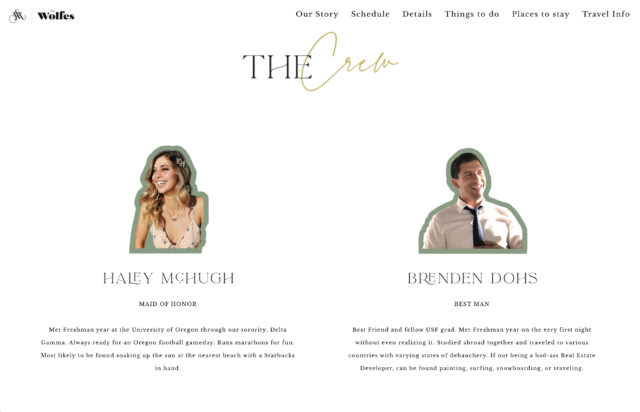27 Beautiful Wedding Website Examples to Inspire Your Own