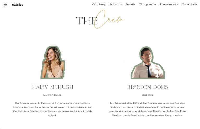 27 Beautiful Wedding Website Examples to Inspire Your Own