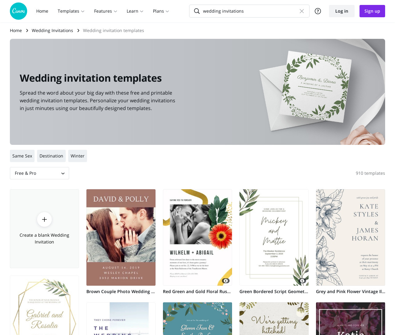 Top 4 Best Websites for Sending Online Wedding Invitations