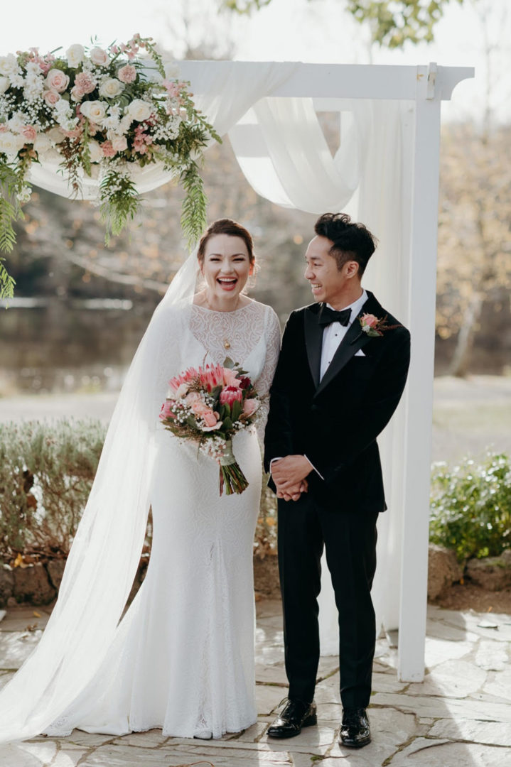 Real Wedding: Cate & Alan