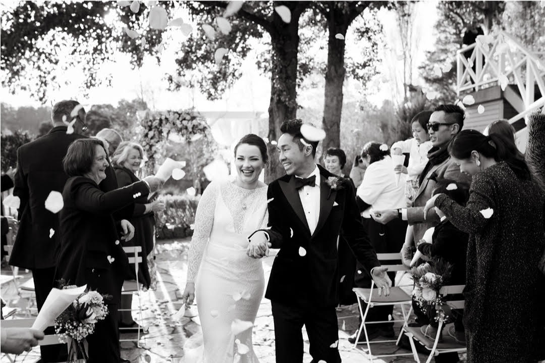 Real Wedding: Cate & Alan