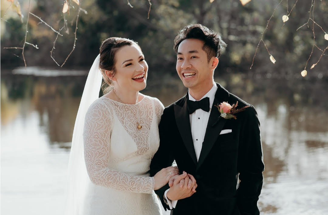 Real Wedding: Cate & Alan