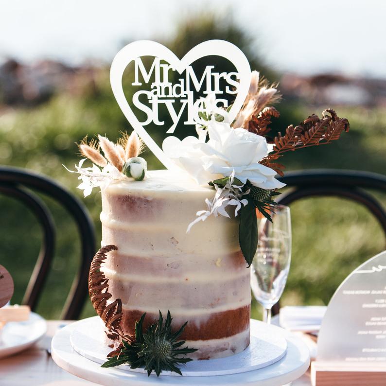 12 Australian Made Wedding Cake Toppers We Love ♥ WedSites Blog