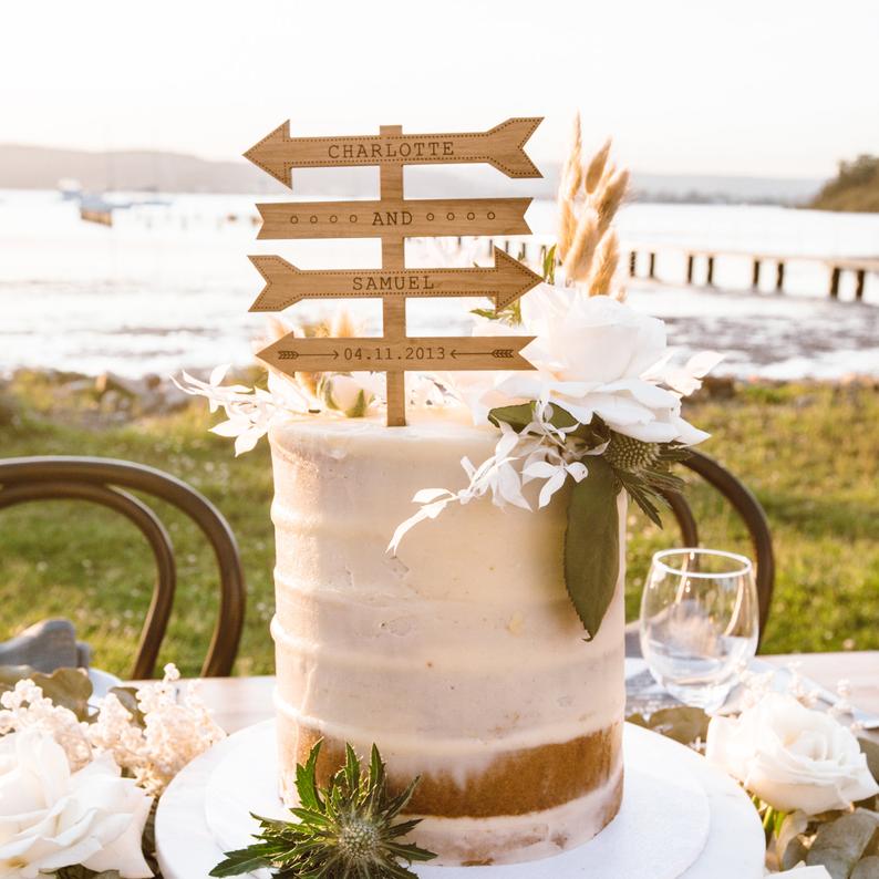 12 Australian Made Wedding Cake Toppers We Love ♥ WedSites Blog