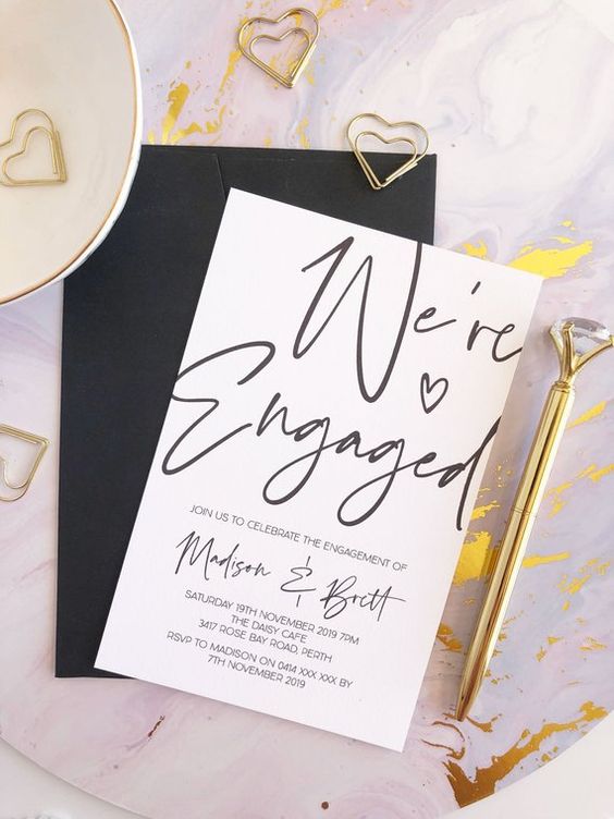 Engagement Party Etiquette Guide 101 for Newly Engaged Couples