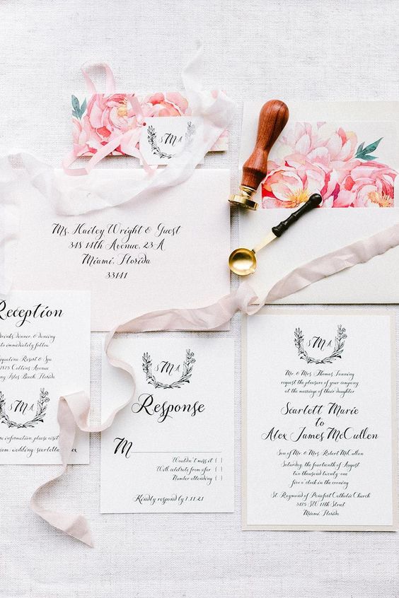 How to Address Wedding Invitations (With Wording Examples)