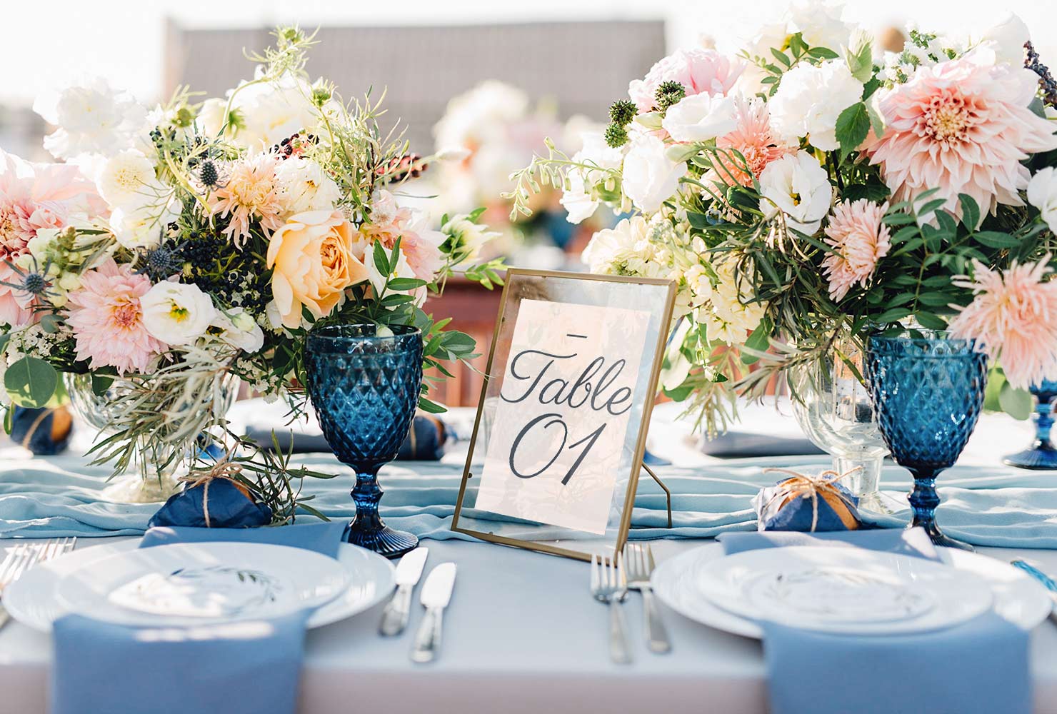 Free Printable Table Numbers for Your Wedding Reception