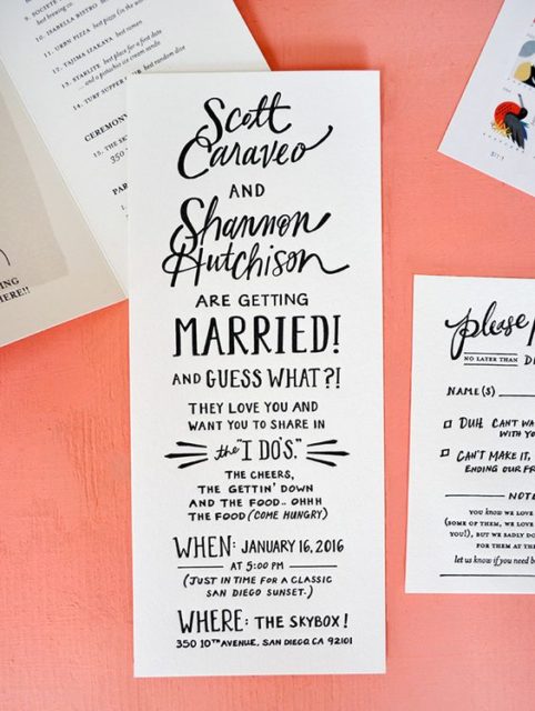 10 Wedding Invitation Wording Examples You Can Use Right Now