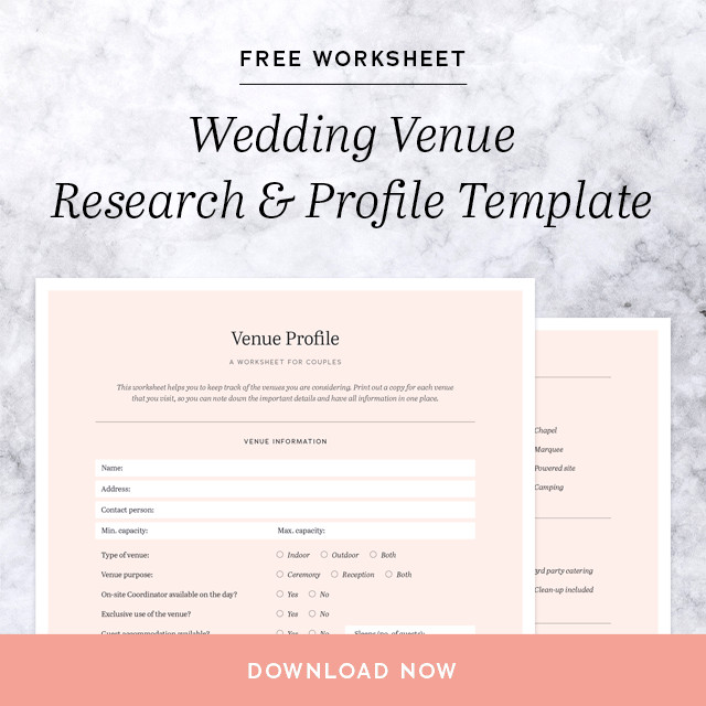 How to Choose the Perfect Wedding Venue ♥ WedSites Blog