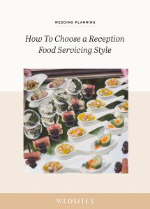 Wedding Food Serving Styles Explained: The Pros vs Cons + Budget